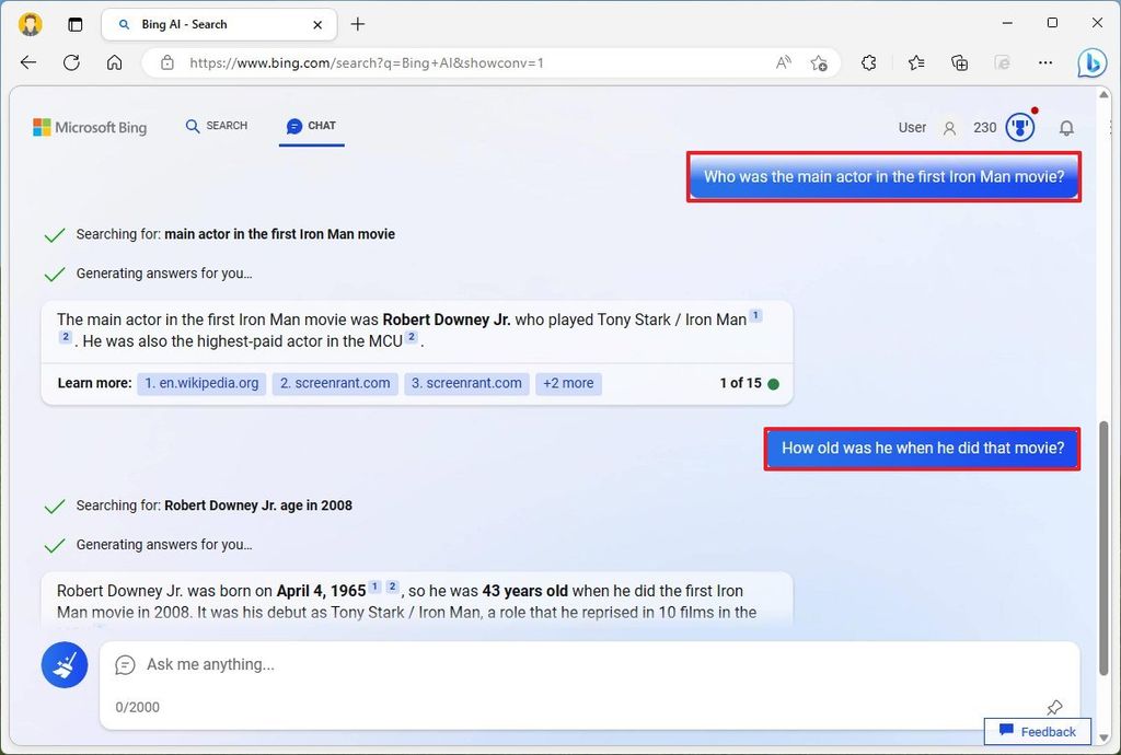 How to get started with Bing Chat on Windows 11 | Windows Central