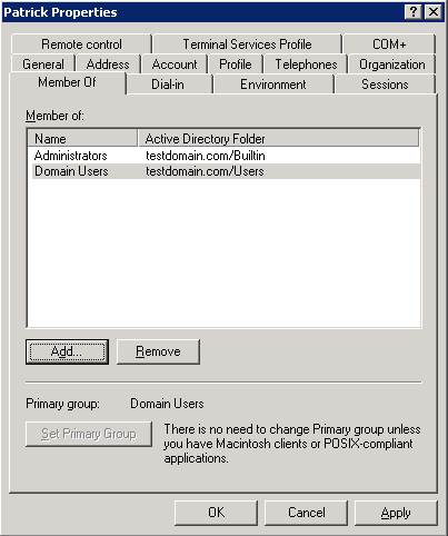 Creating Users And Groups - Your Own Server Part 2: Windows Server 2003 ...