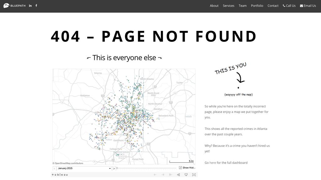 The best 404 pages for clever web design inspiration | Creative Bloq