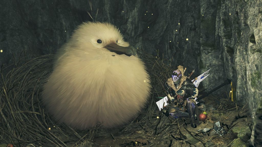 The Monster Hunter Wilds update added a big, beautiful bird who gives ...