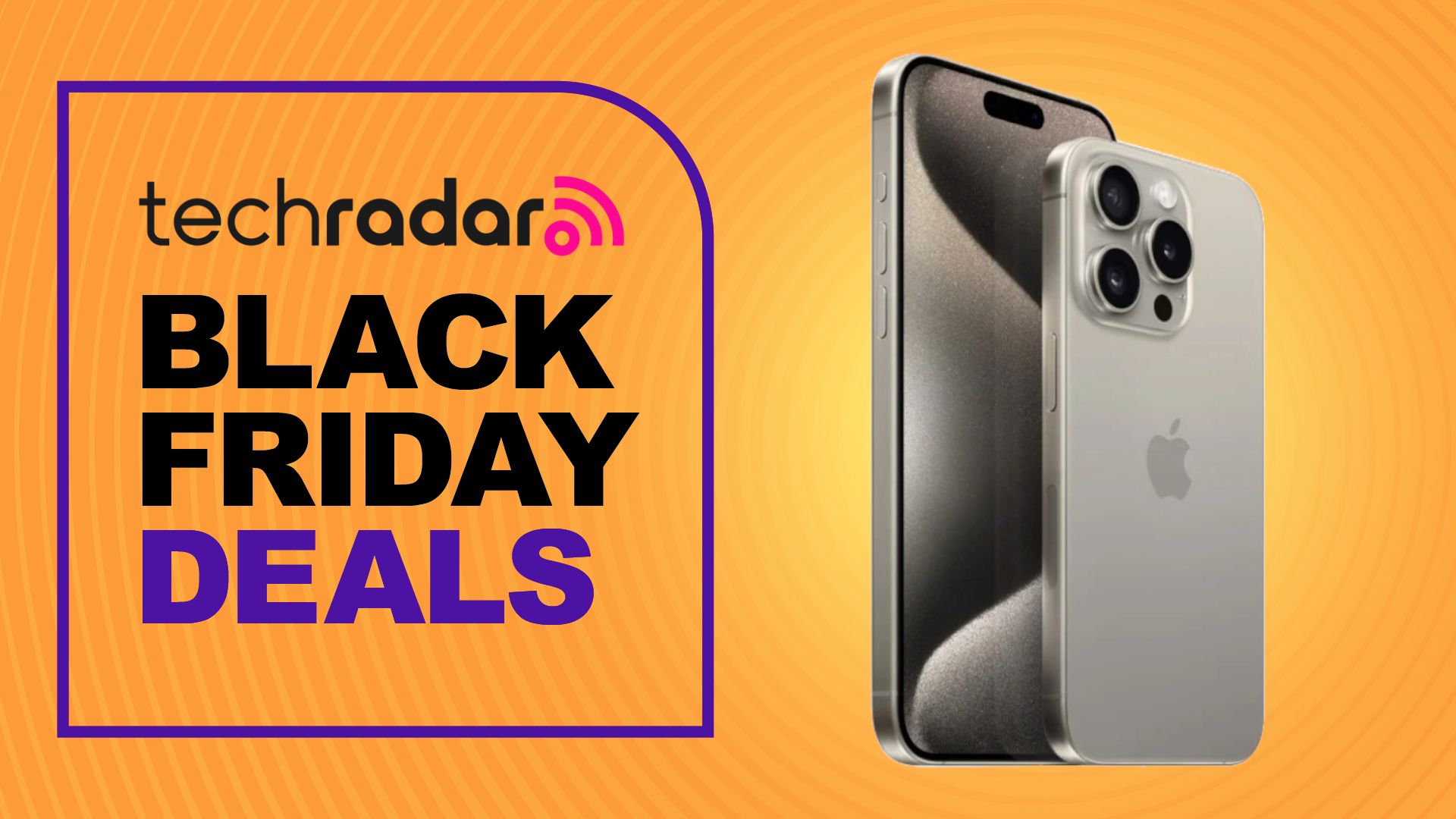 Black Friday iPhone deals 2024: live sales on top Apple models | TechRadar