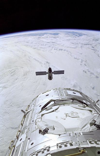 Space History Photo: Rendezvous with Zarya | Space