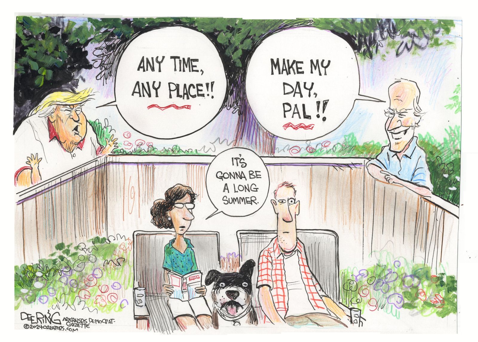 5 arguably hilarious cartoons about the 2024 presidential debate | The Week