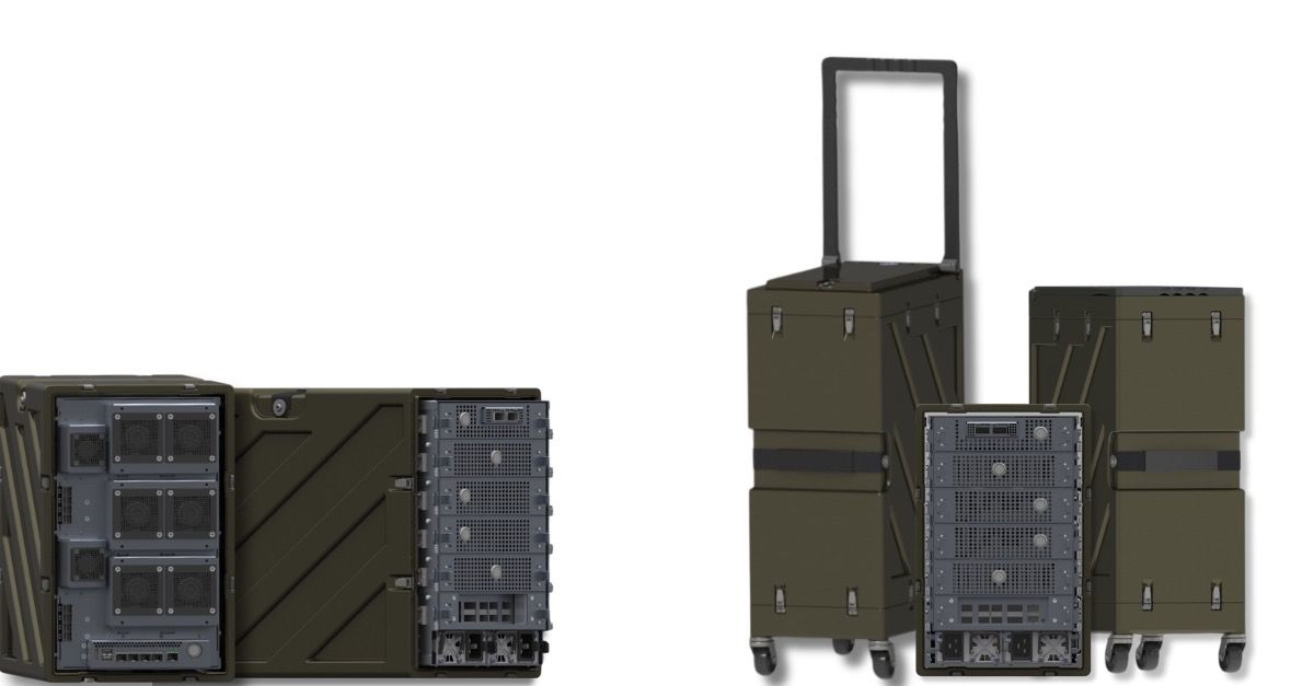 Portable AI supercomputer comes as a carry-on suitcase with wheels ...