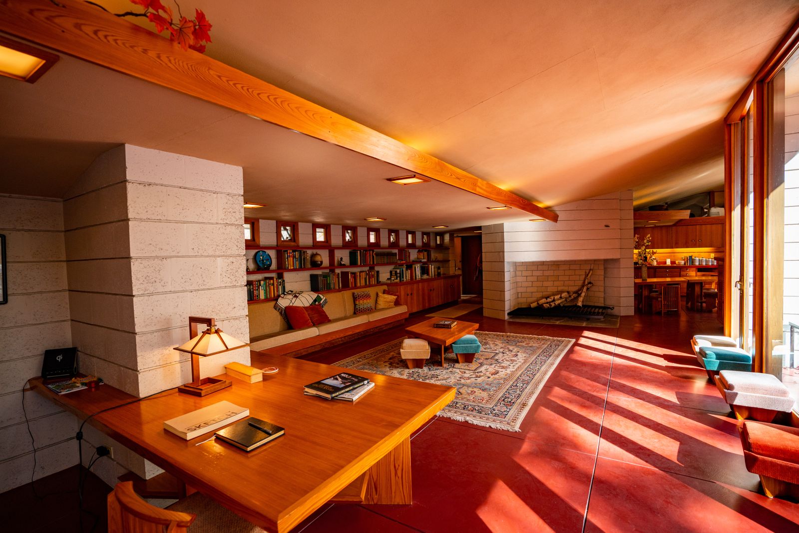 You can spend the night in Frank Lloyd Wright houses at this rural ...