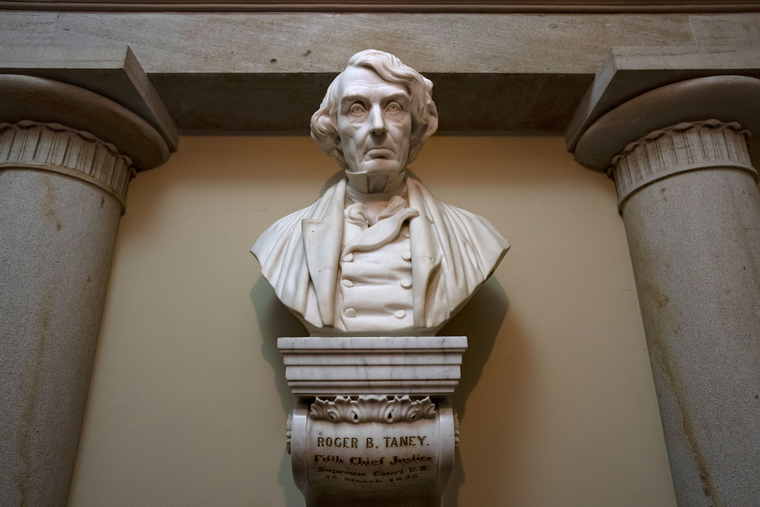 Congress votes to remove bust of Justice Roger Taney, author of ...