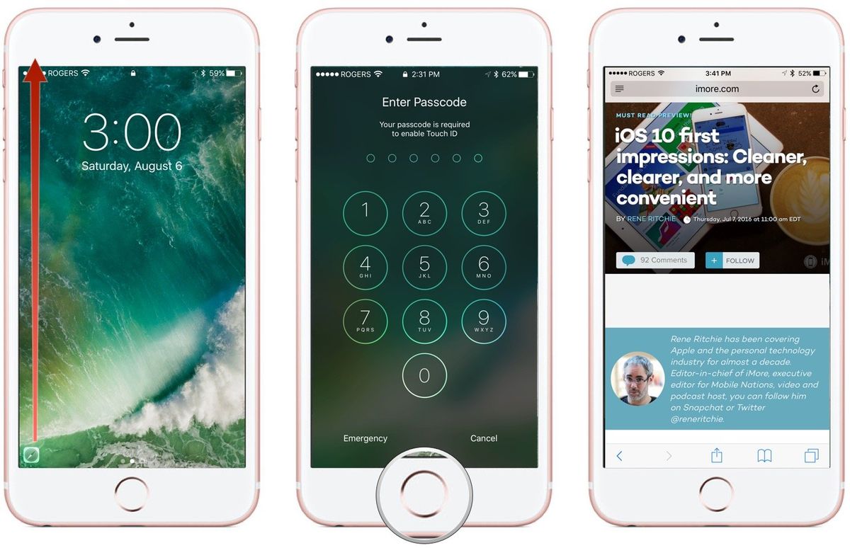 How to navigate the Lock screen on iOS | iMore