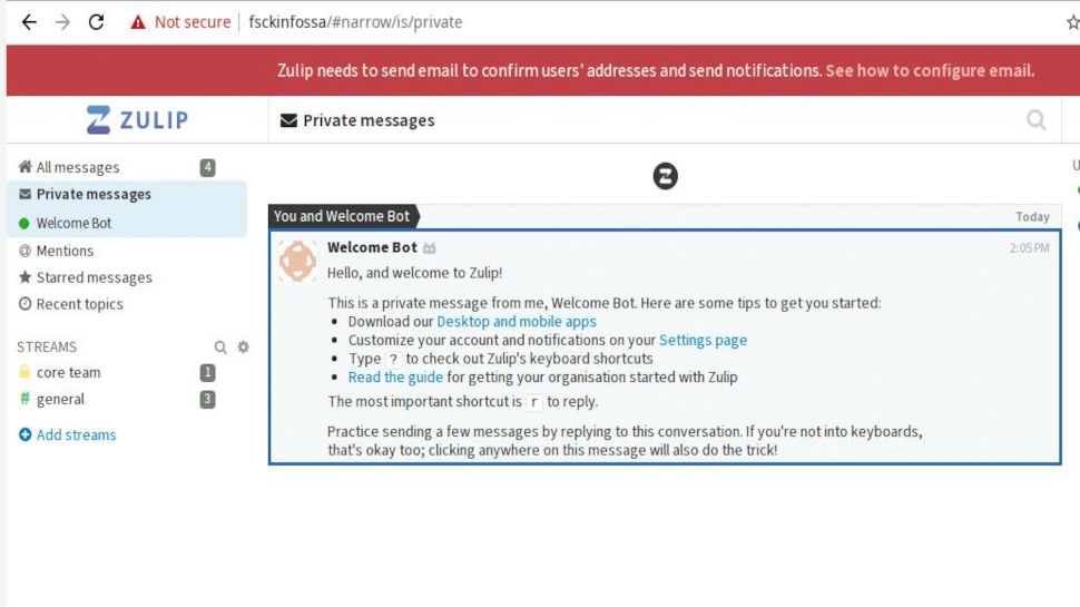 Install Zulip - Set up your own Slack-like chat system on Linux - Page 3 | TechRadar