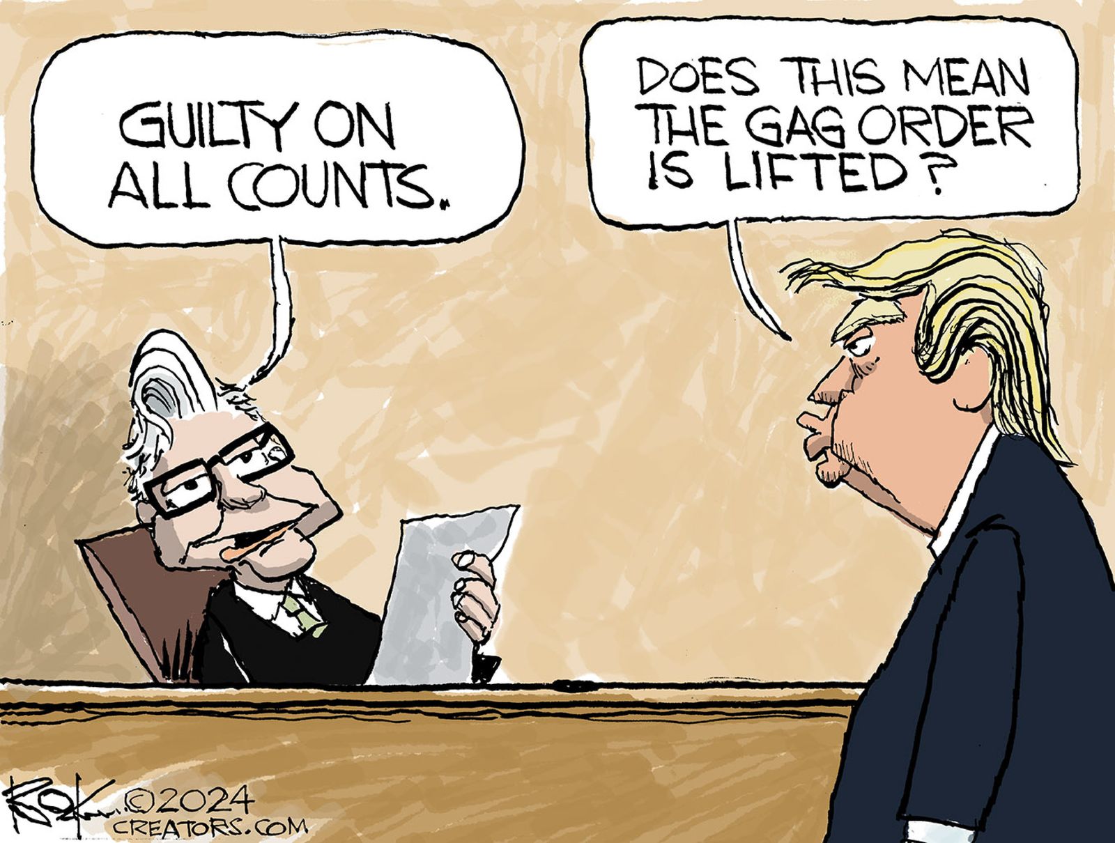 5 guilty-pleasure cartoons about Trump's guilty verdict | The Week