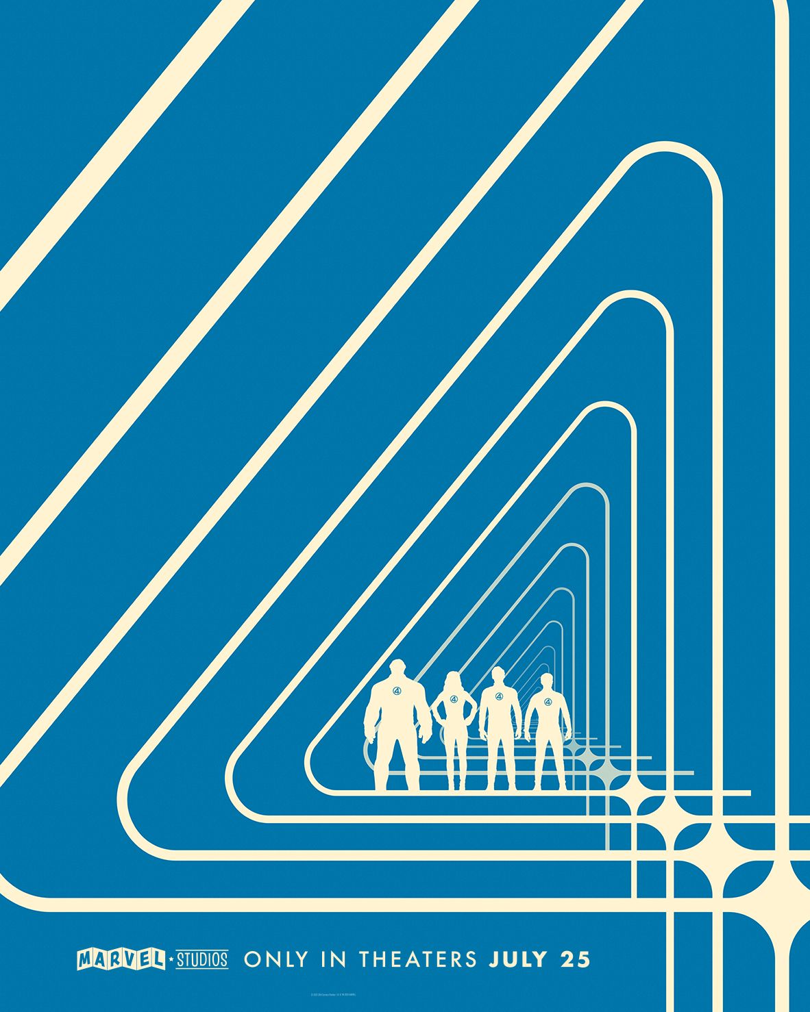 Marvel wins back fans with slick retro-inspired Fantastic Four poster ...