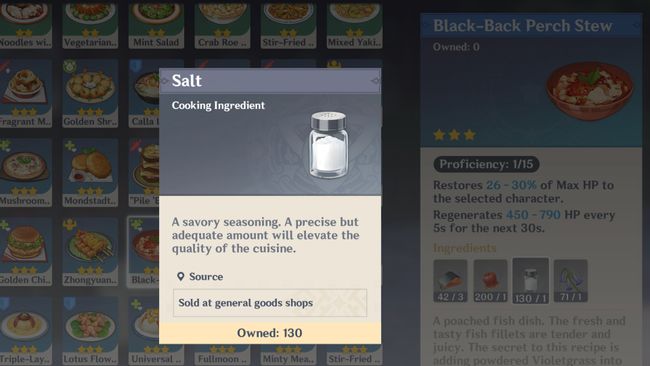 How to get salt in Genshin Impact, locations and recipes | GamesRadar+