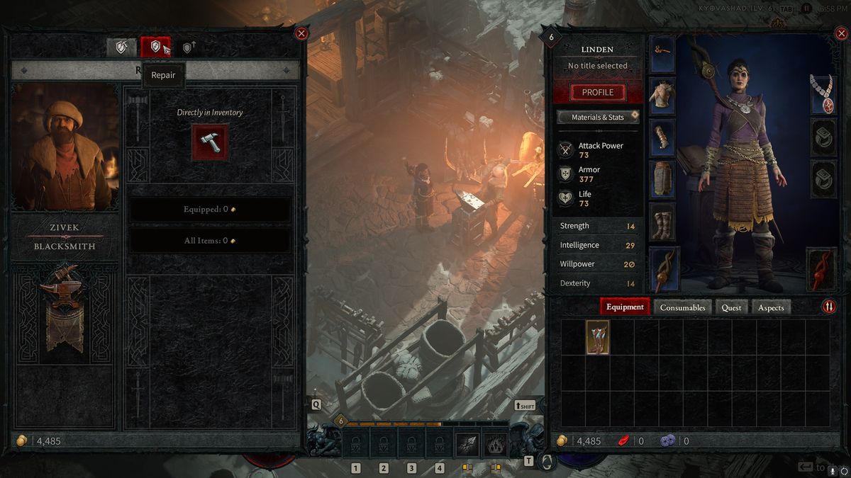 Diablo 4 repair guide: How to repair your gear | PC Gamer