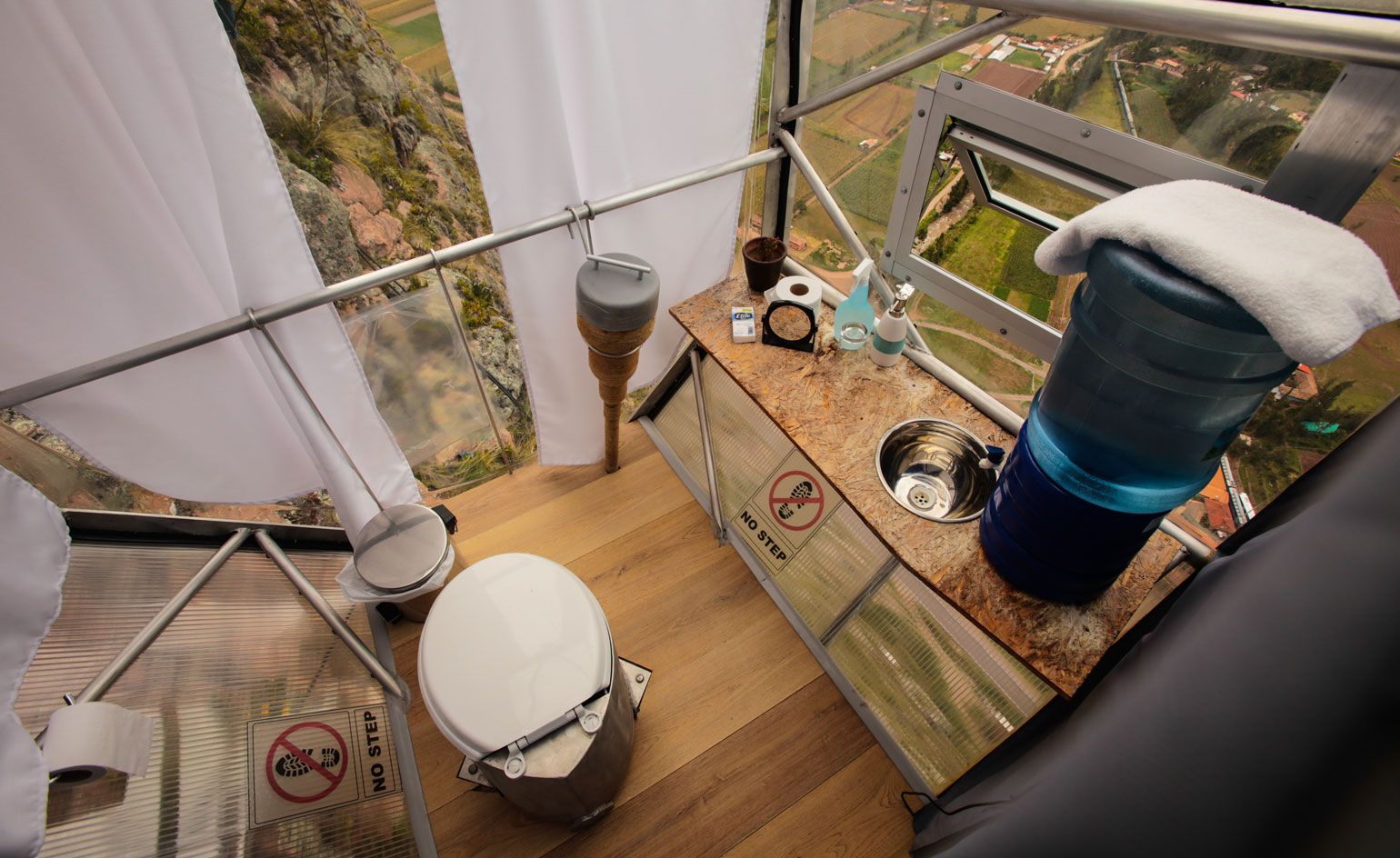 Peruvian pods: prism-like cabins hang high above Cuzco's Sacred Valley ...