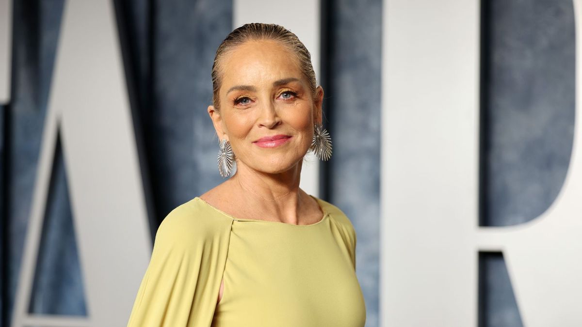 Sharon Stone pays homage to an icon with a bold print | Homes and Gardens