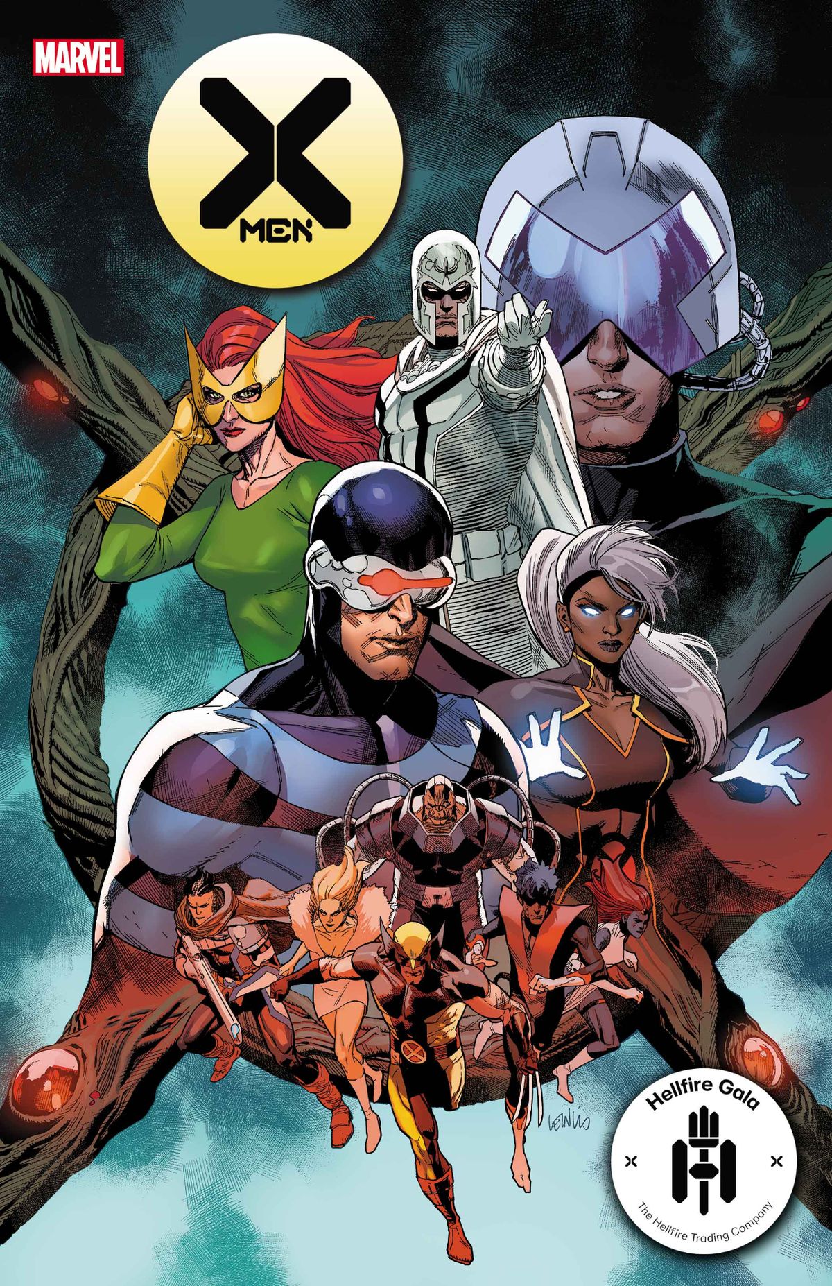 Marvel gives a glimpse of its new X-Men team in June 2021 Hellfire Gala ...