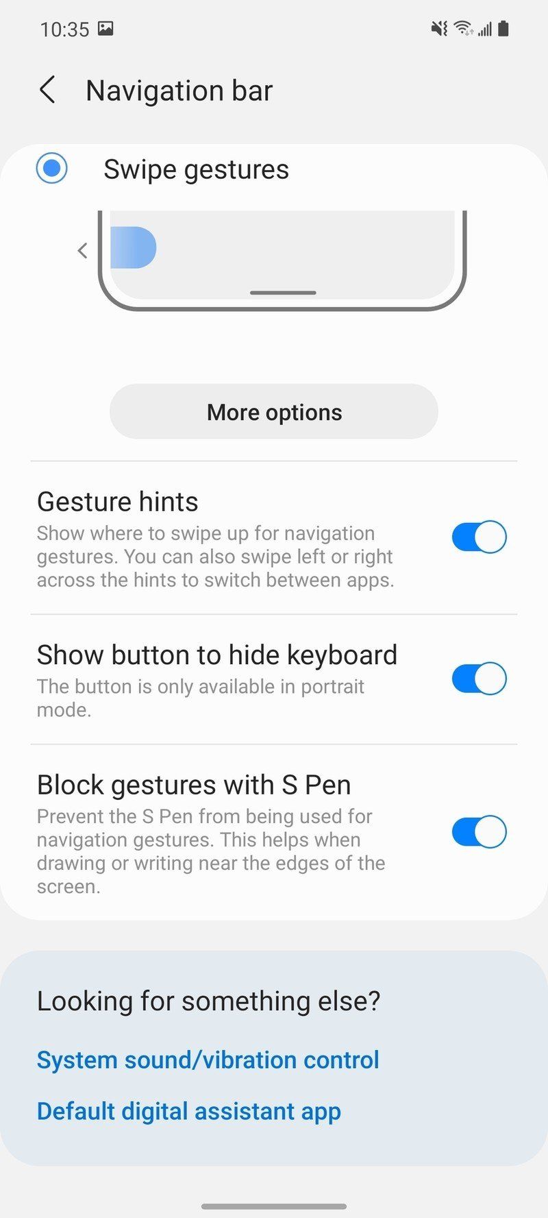 How to activate & change navigation gestures on Samsung Galaxy phone ...