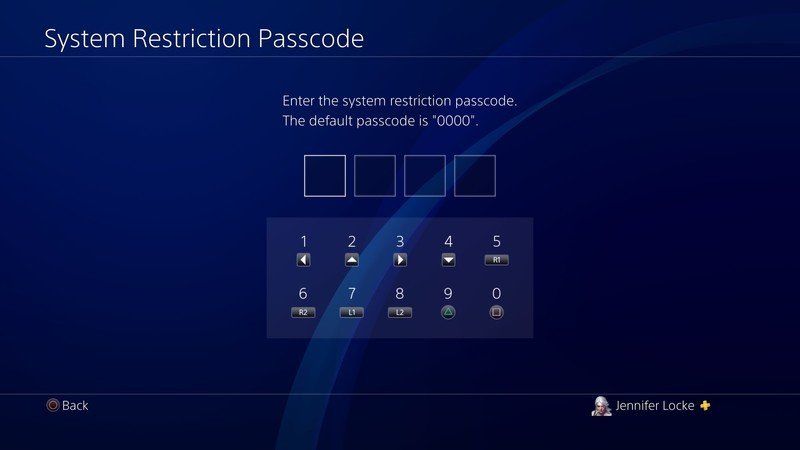 How to set system restriction and login passcodes on PS4 for extra ...