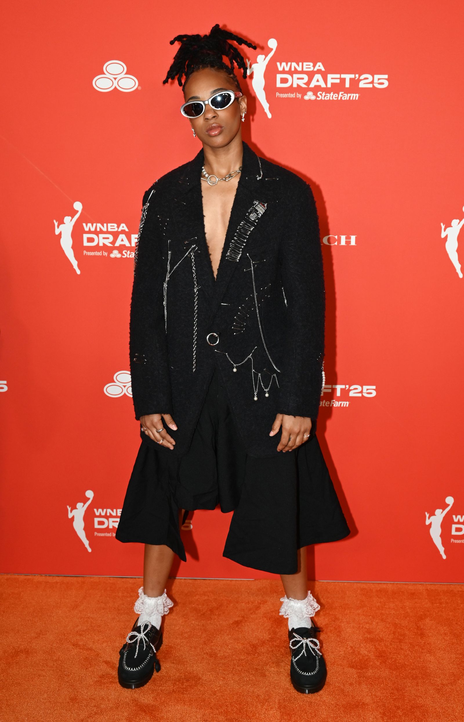 The Chicest Looks from the 2025 WNBA Draft Orange Carpet | Who What Wear