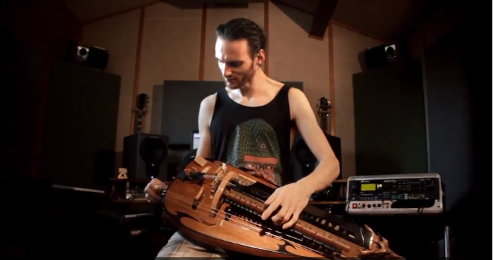 Shredding on an Electric Hurdy-Gurdy — Video | Guitar World