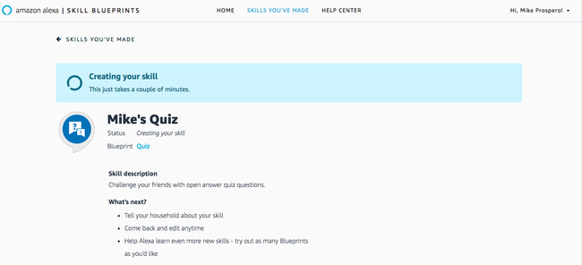 How to Create Your Own Alexa Skill | Tom's Guide
