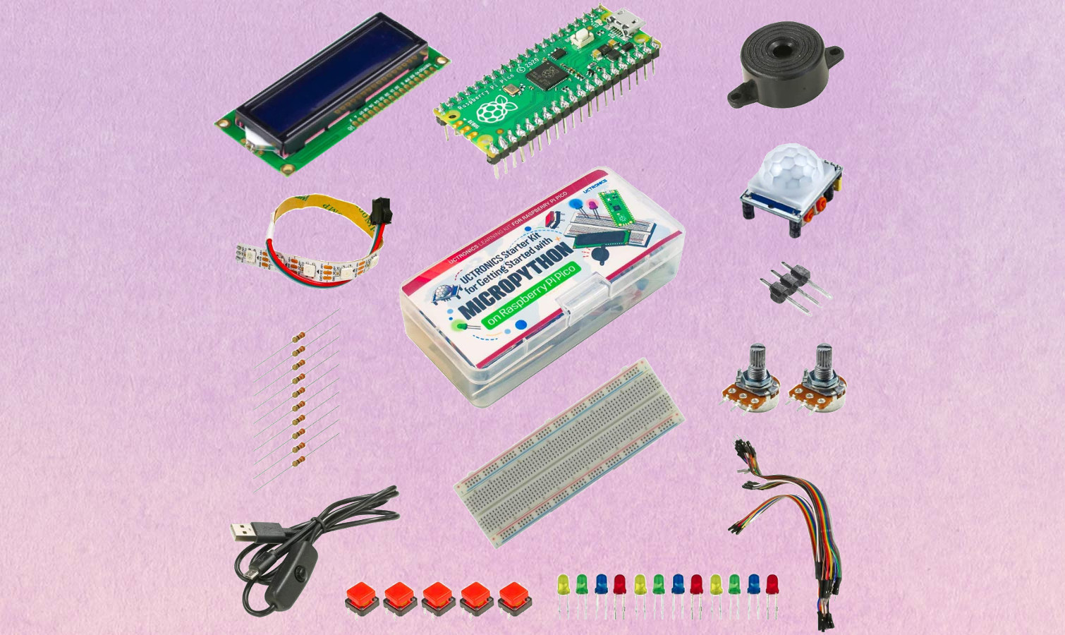 Save 7 On Uctronics Raspberry Pi Pico Starter Kit This Prime Day Toms Hardware