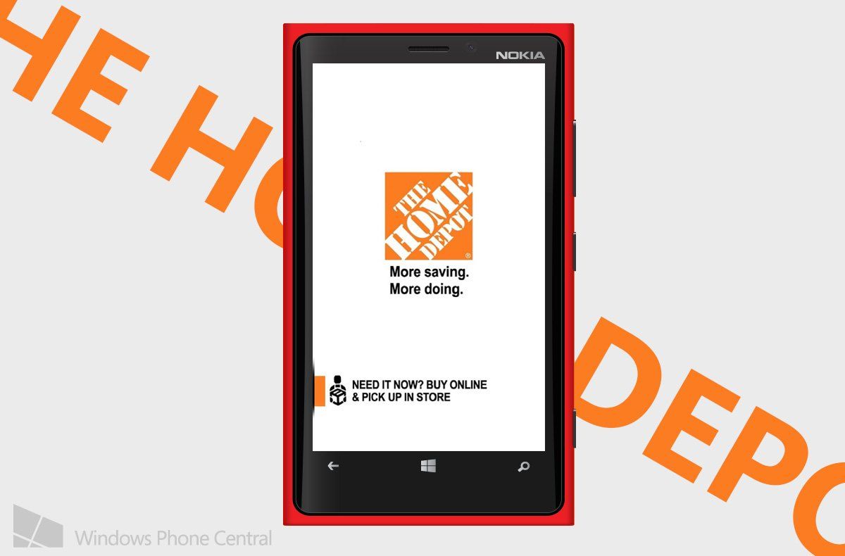The Home Depot app for Windows Phone update with voice search and more ...