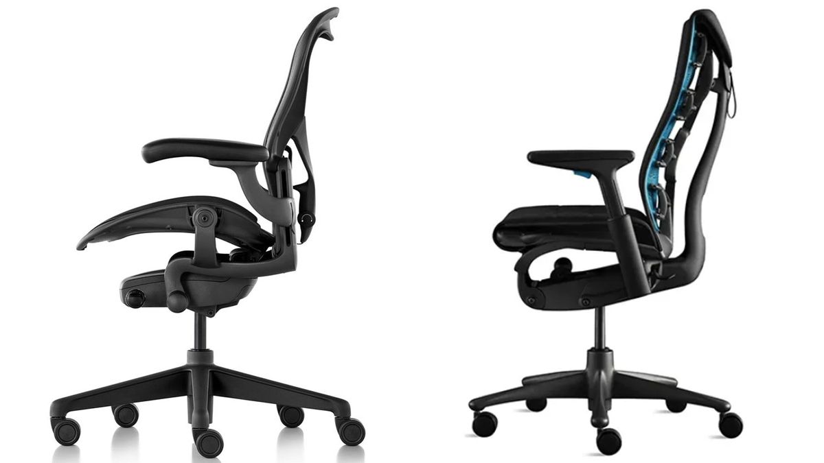Herman Miller Aeron vs Embody | Creative Bloq