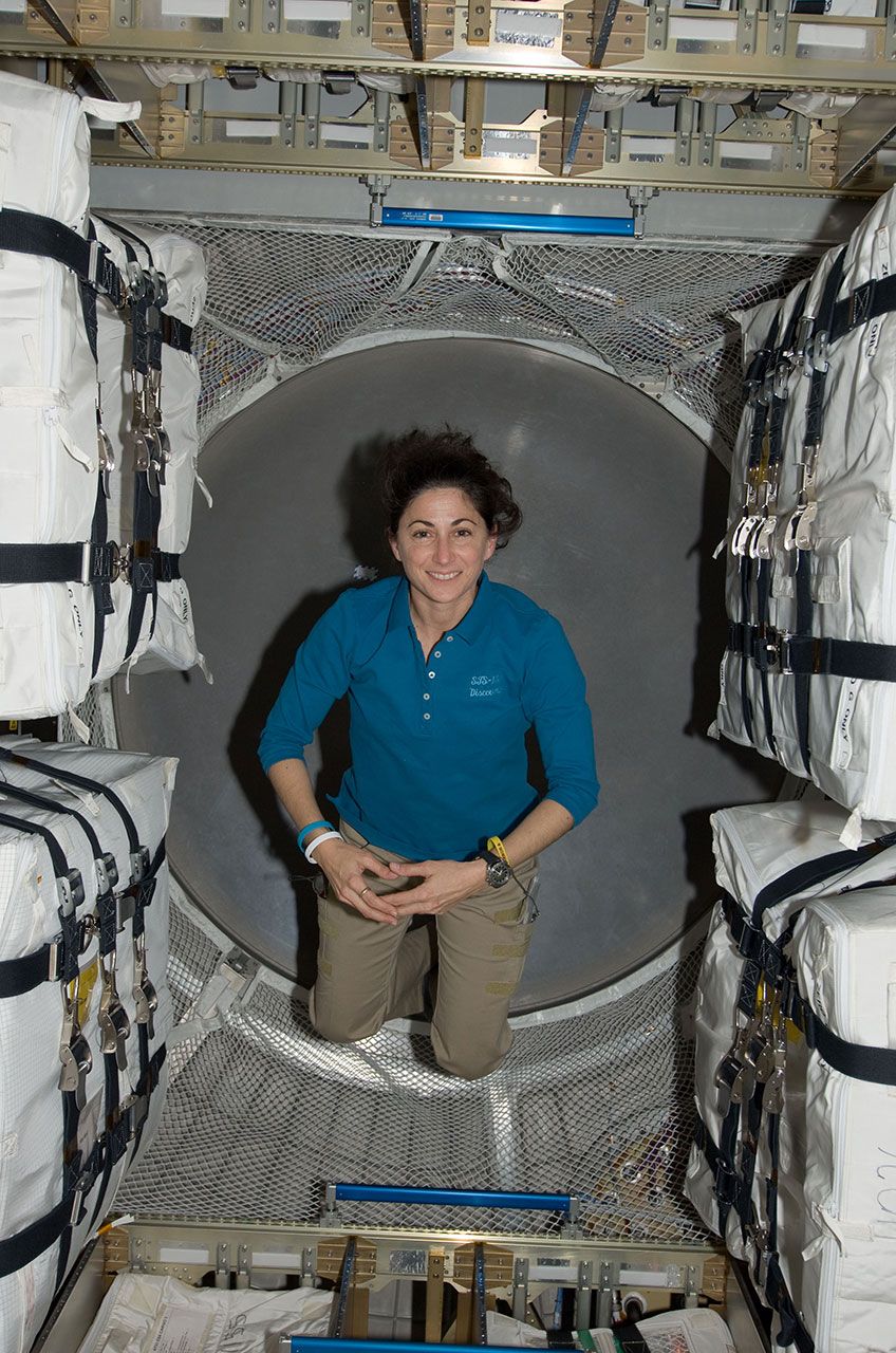 Astronaut Nicole Stott on 'making space' in Olay Super Bowl ad | Space