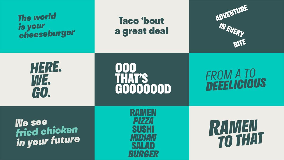 Deliveroo elevates its identity in tasty brand refresh | Creative Bloq