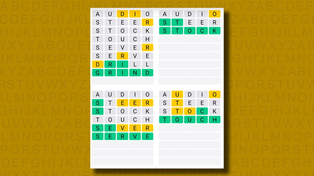 Quordle today – my hints and answers for Friday, January 24 (game #1096 ...