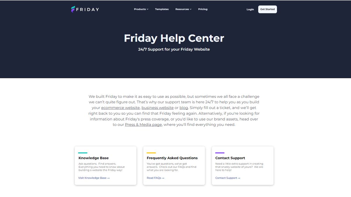 Friday website builder review 2025 | TechRadar
