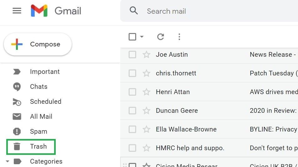 How to empty trash in Gmail | Tom's Guide
