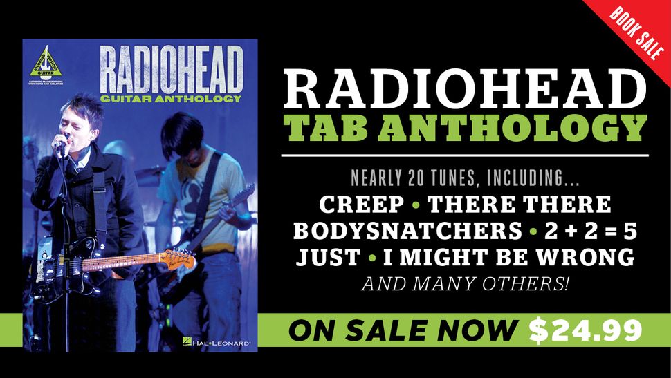 New Book: Learn Radiohead's Top Tunes with Note-for-Note Transcriptions ...