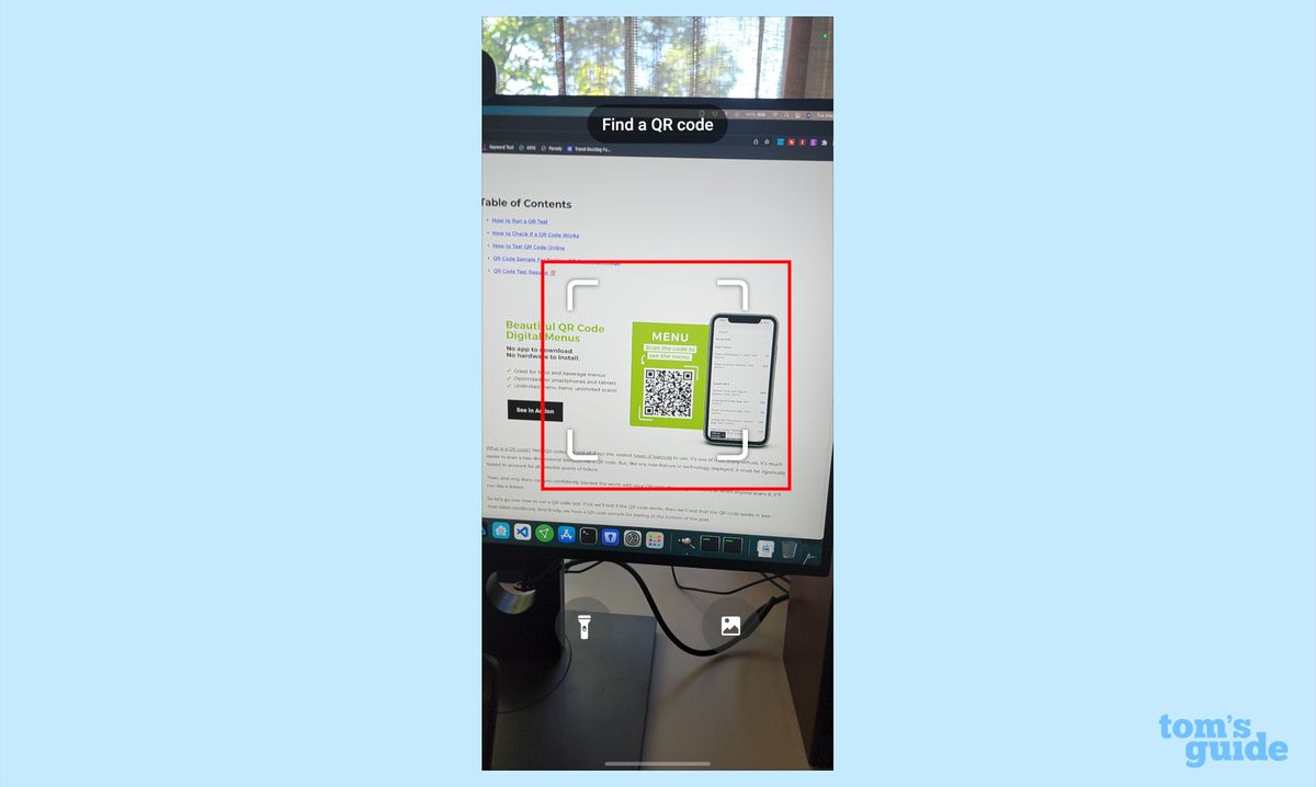 How to scan QR codes on Samsung Galaxy S22 | Tom's Guide