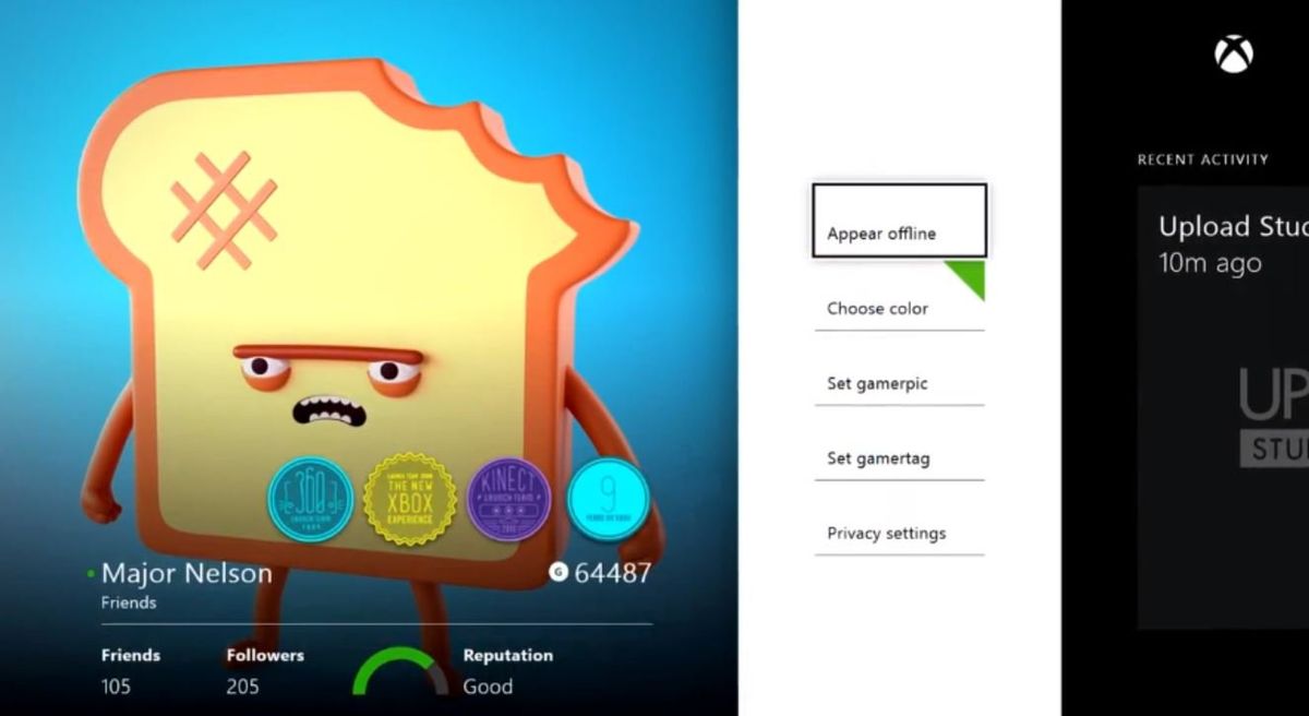 New Friends App on Xbox One caught on tape | Windows Central