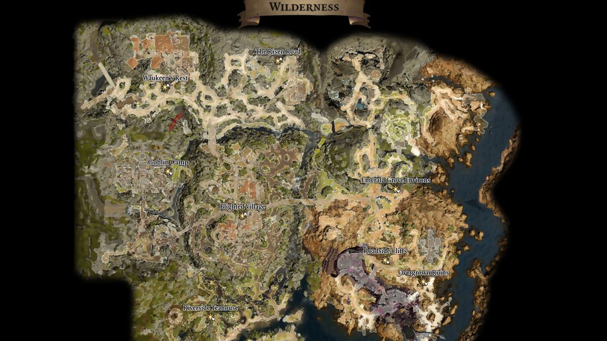 Baldur's Gate 3 waypoints: Where you can fast travel in the Wilderness ...