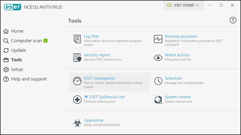 ESET Antivirus solutions review | TechRadar