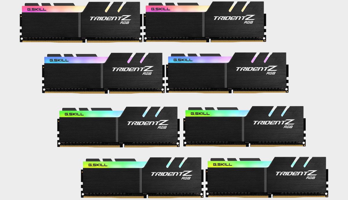 G.Skill lays claim to the fastest 128GB DDR4 memory kit for over-the ...