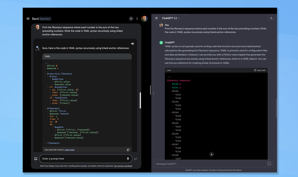 I pitted Google Bard with Gemini Pro vs ChatGPT — here’s the winner ...
