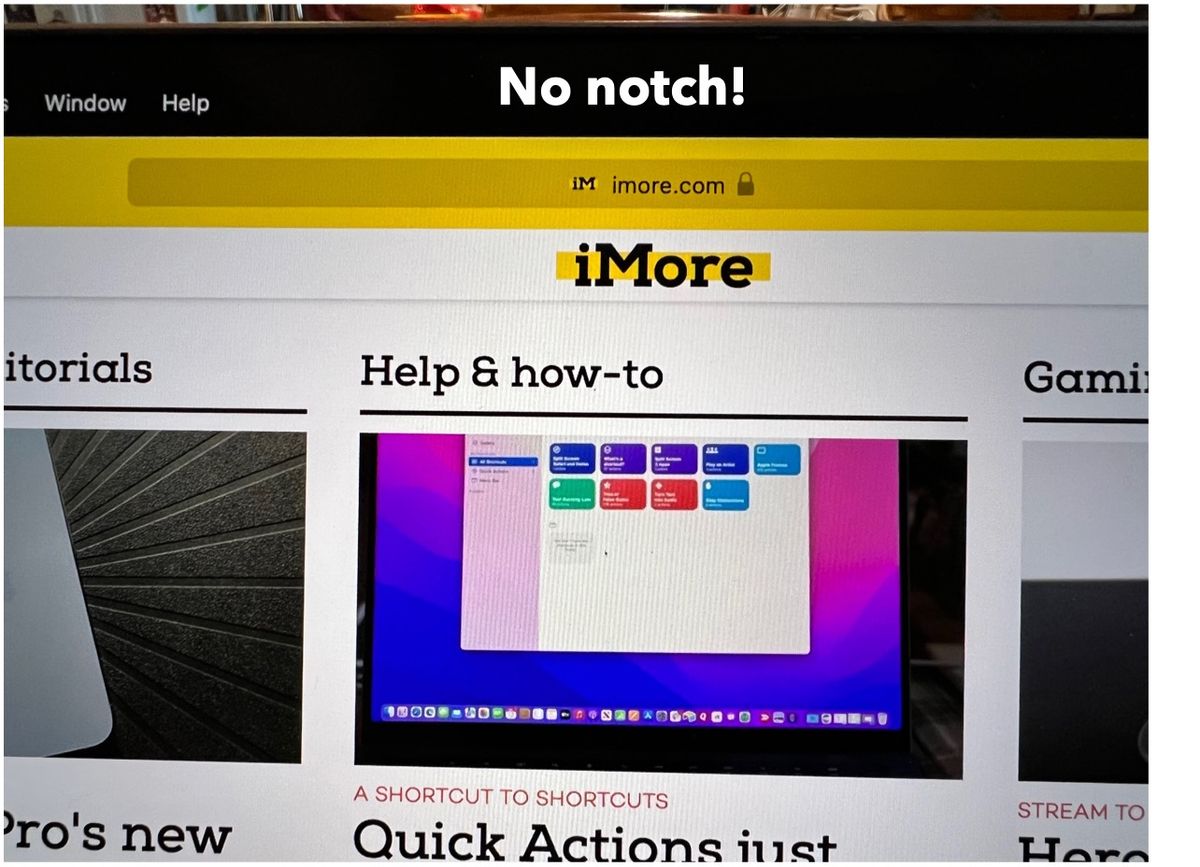 What you need to know about the MacBook Pro (2021) notch | iMore