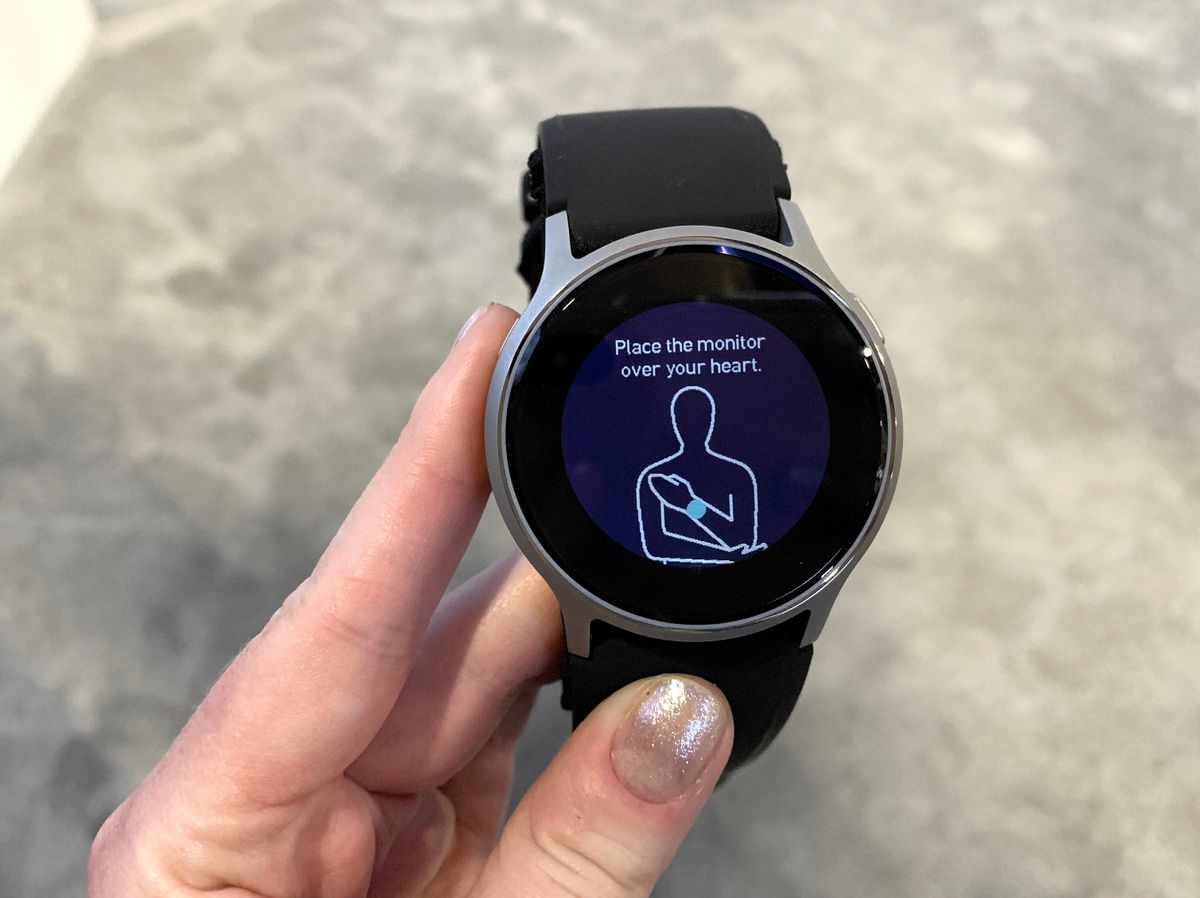 Take Your Blood Pressure on the Go With This FDA-Cleared Smartwatch ...