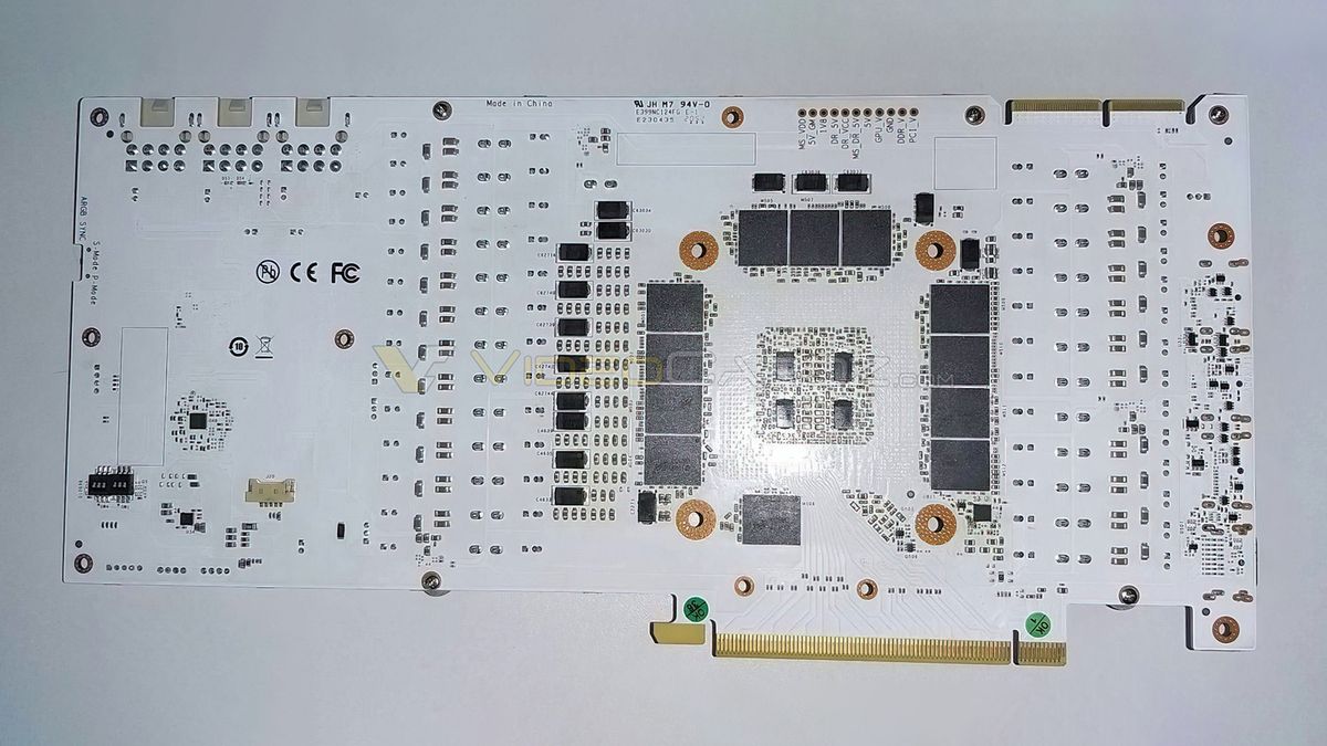 Galax RTX 3090 Hall of Fame Edition PCB photos leaked online | TechRadar