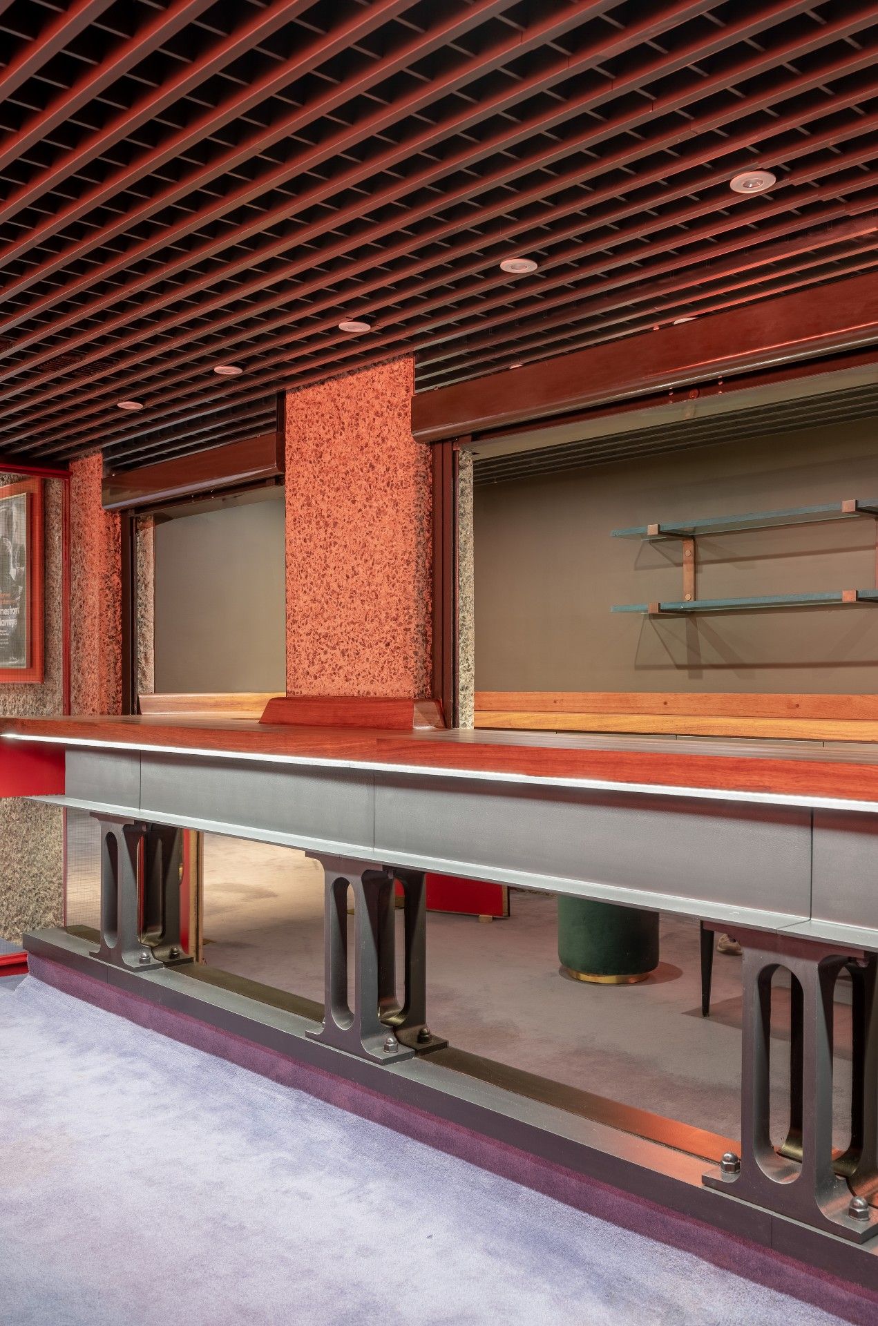 Barbican sunken bars refresh by Kam Bava | Wallpaper