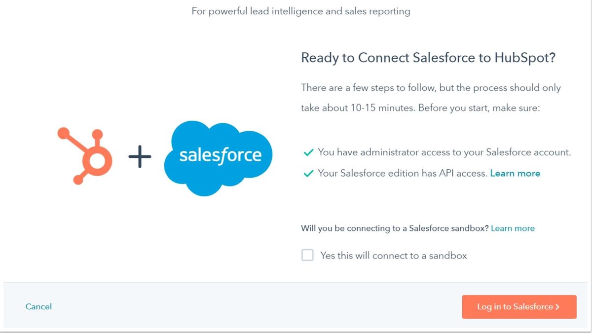 How to set up Hubspot to Salesforce integration | TechRadar