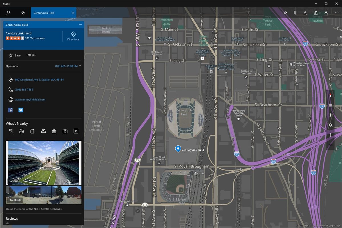 Windows Maps for Fast Ring grabs new dark theme and traffic hub ...