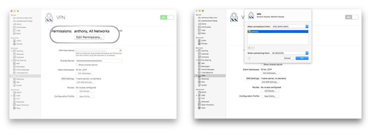 How To Set Up Your Own Vpn With Macos Server Imore