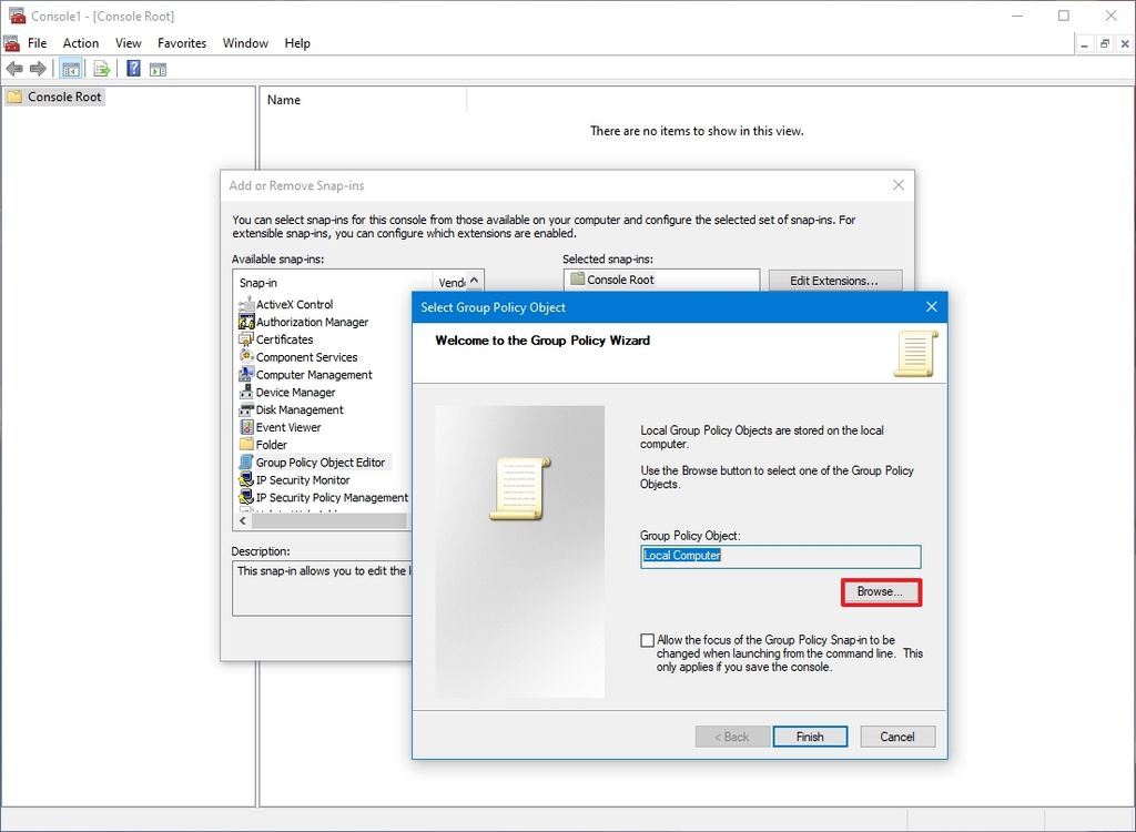 How to apply Local Group Policy settings to specific users on Windows ...