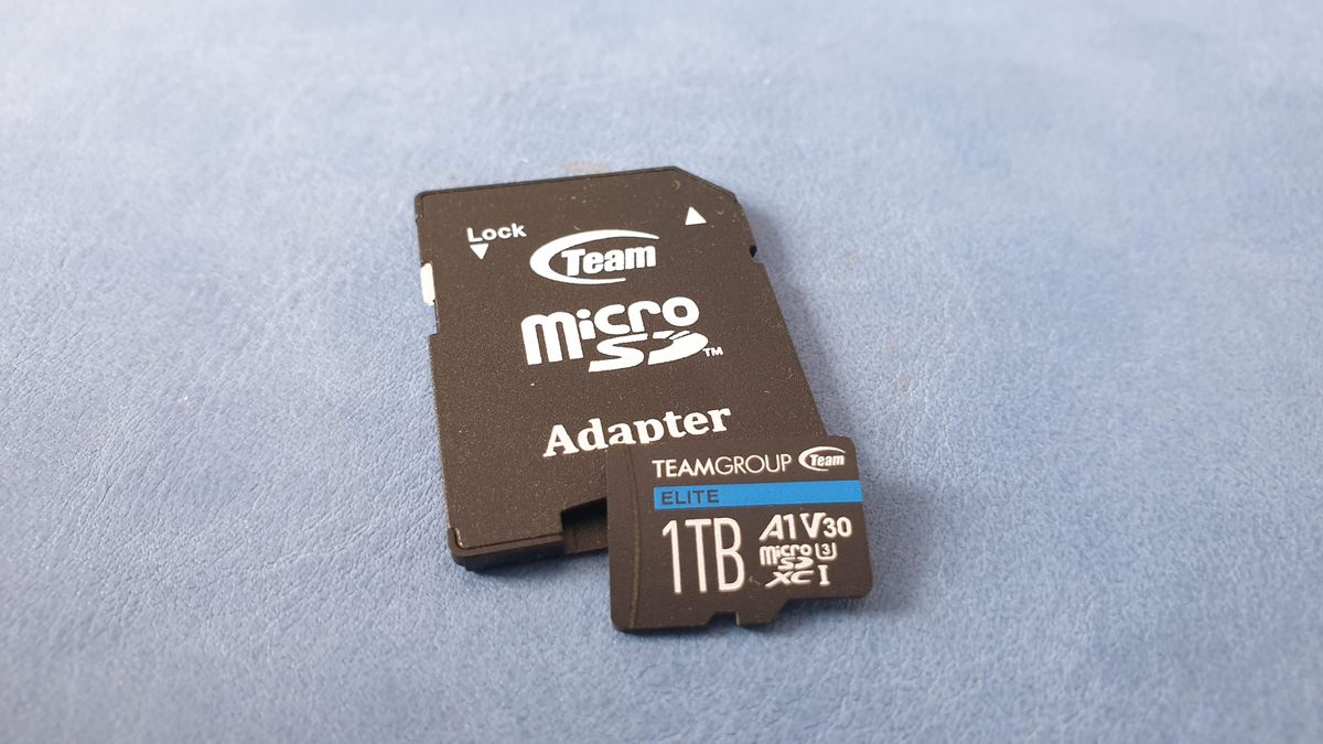 Teamgroup 1TB Elite A1 microSD card review | TechRadar