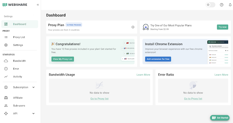 Webshare Proxy Servers Review: Pros & Cons, Features, Ratings, Pricing ...
