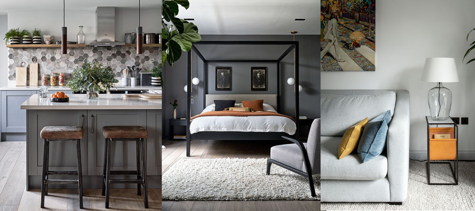 10 accent colors for gray: our favorite color pairings | Homes and Gardens